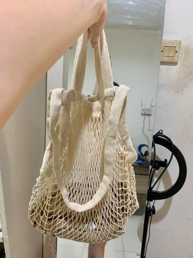 Tas jaring jaring, Fesyen Wanita, Tas & Dompet di Carousell