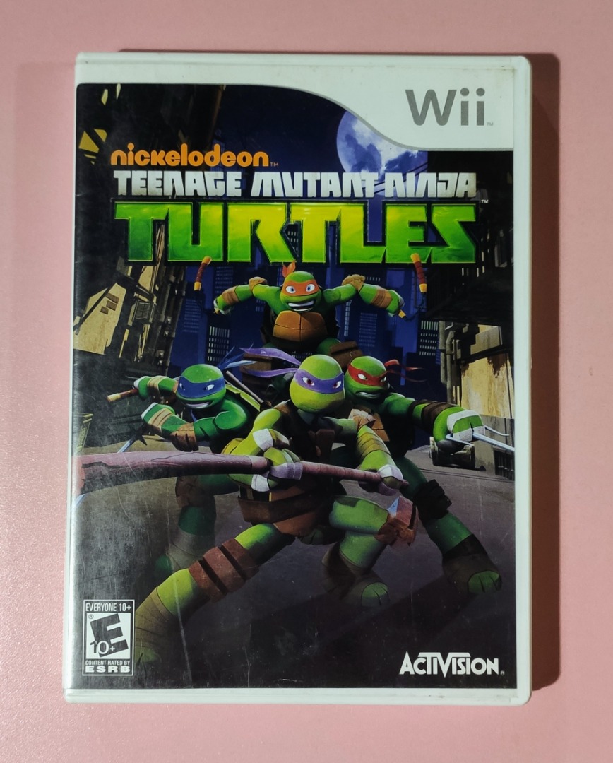 Teenage Mutant Ninja Turtles - [WII Game] [NTSC / ENGLISH Language ...