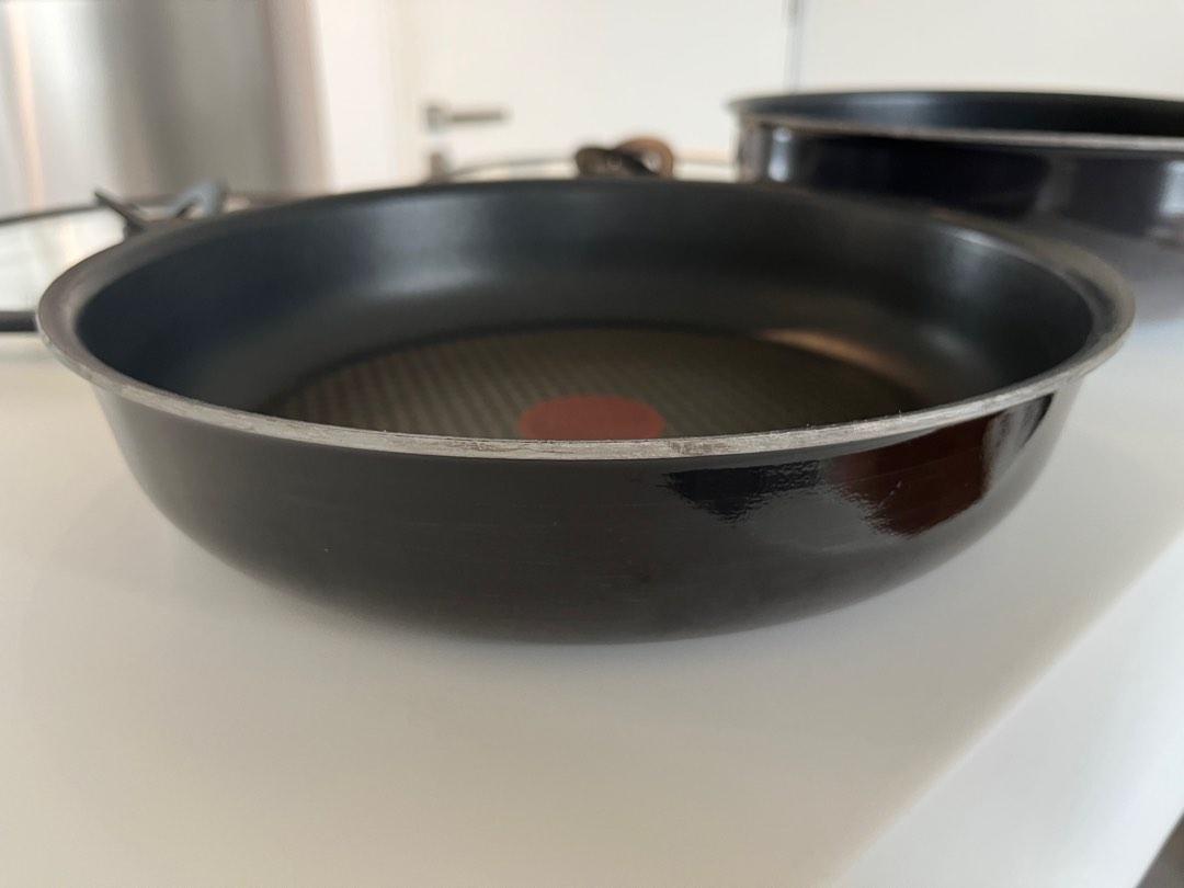 Tefal Wok + Frying Pan combo with lids, TV & Home Appliances, Kitchen ...
