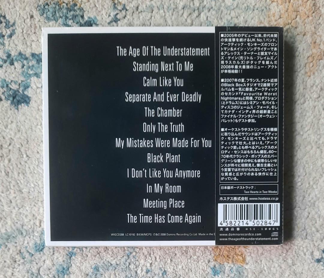 The Last Shadow Puppets - The Age Of Understatement CD, Hobbies & Toys, Music & Media, CDs ...