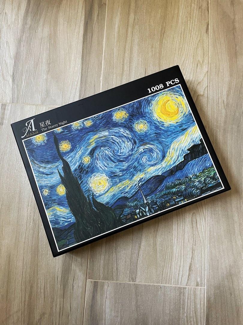 The Starry Night Puzzle - Van Gogh 梵高星夜拼圖, 興趣及遊戲, 玩具 & 遊戲類 - Carousell