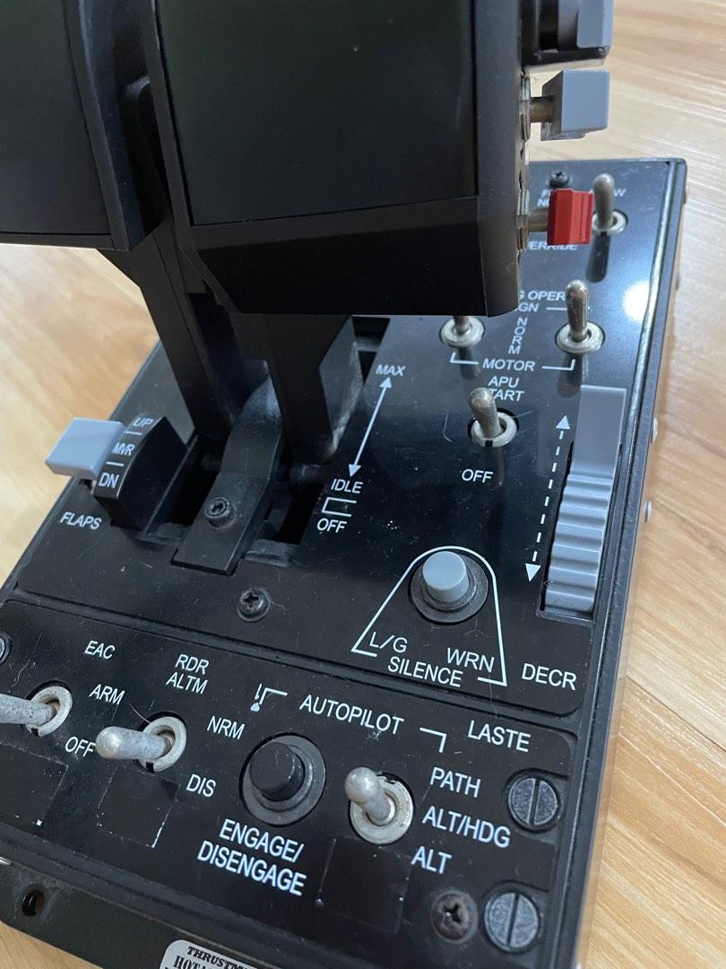 TM Thrustmaster Warthog HOTAS, Video Gaming, Gaming Accessories ...