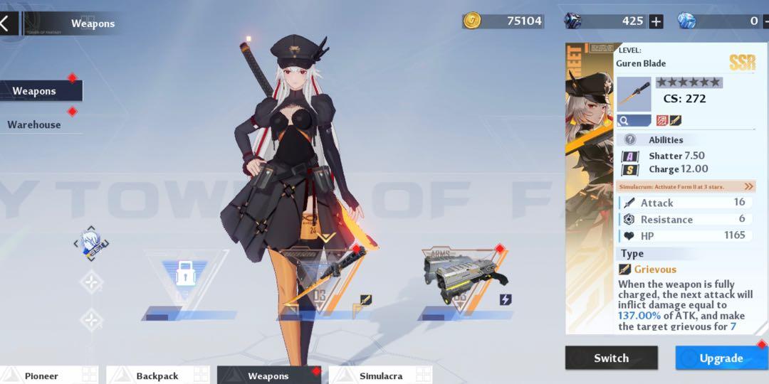 Tower of fantasy tof - Claudia + Samir starter (Aestral Noa server ...