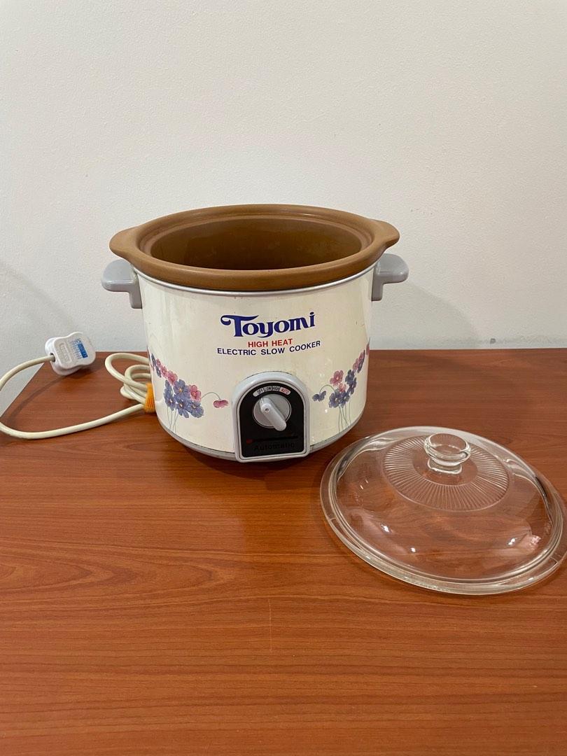 Toyomi Electric Slow Cooker - 2.5L, TV & Home Appliances, Kitchen ...