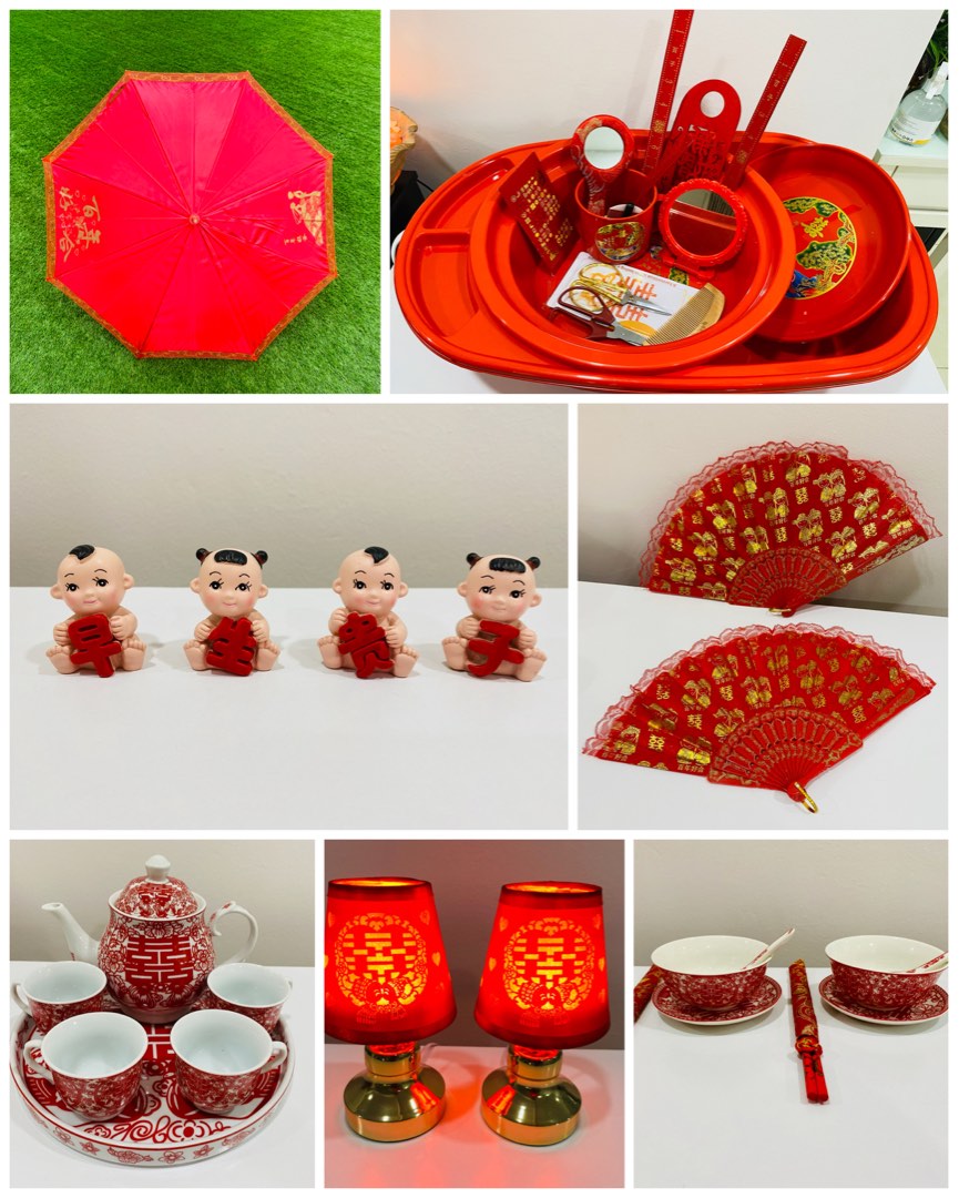Traditional Chinese wedding essential dowry, Furniture & Home Living ...