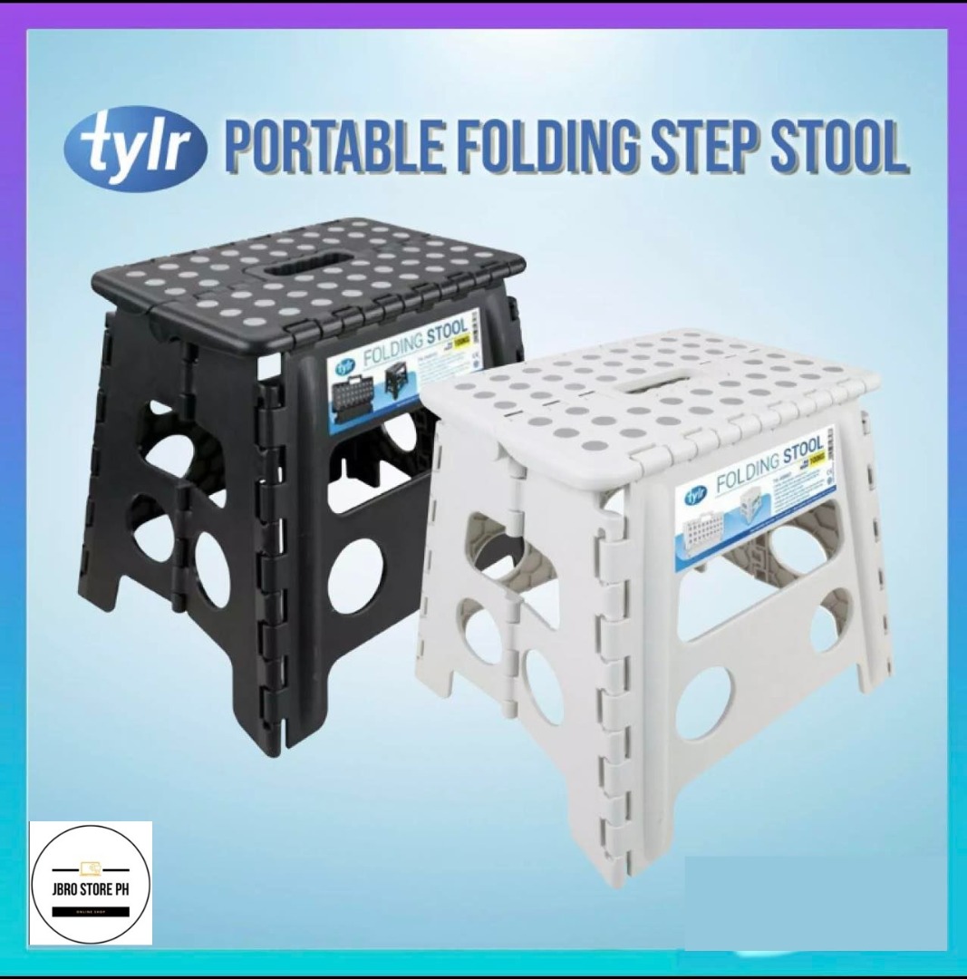 TYLR Folding Step Stool / Camping Chair Stool / Camping Folding Step ...