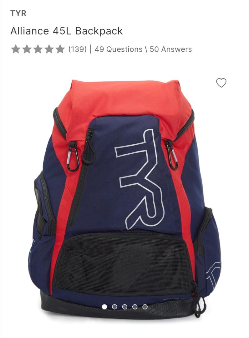 TYR Backpack, Men's Fashion, Bags, Backpacks on Carousell