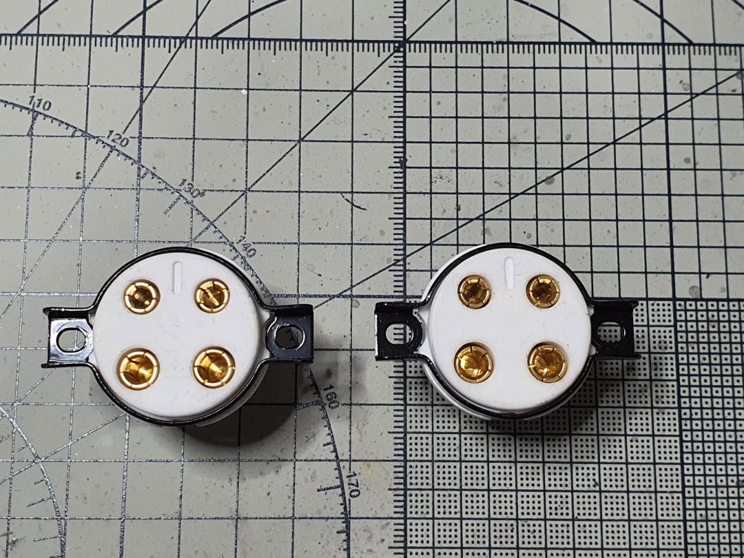 UX4 300B 2A3 tube socket pair amplifier, Audio, Other Audio Equipment ...