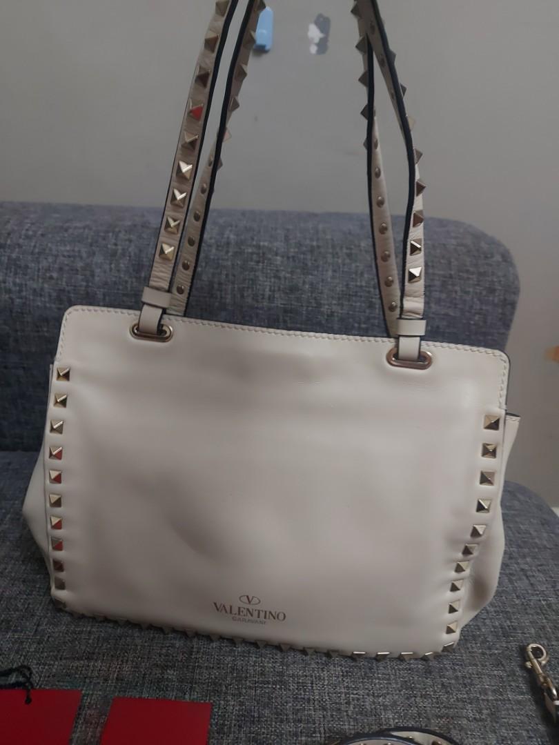 VALENTINO Rock Stud 2 WAY BAG, Luxury, Bags & Wallets on Carousell