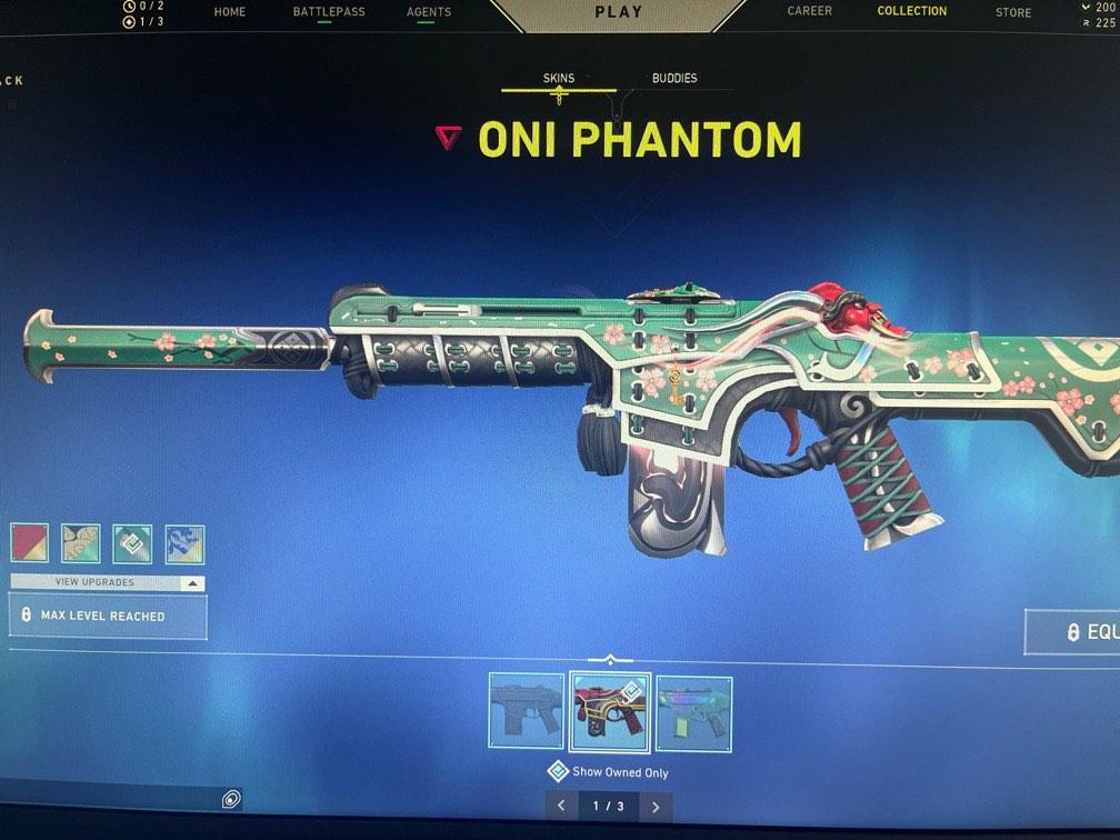 Valorant Account w Oni Celestial combo!, Video Gaming, Gaming ...