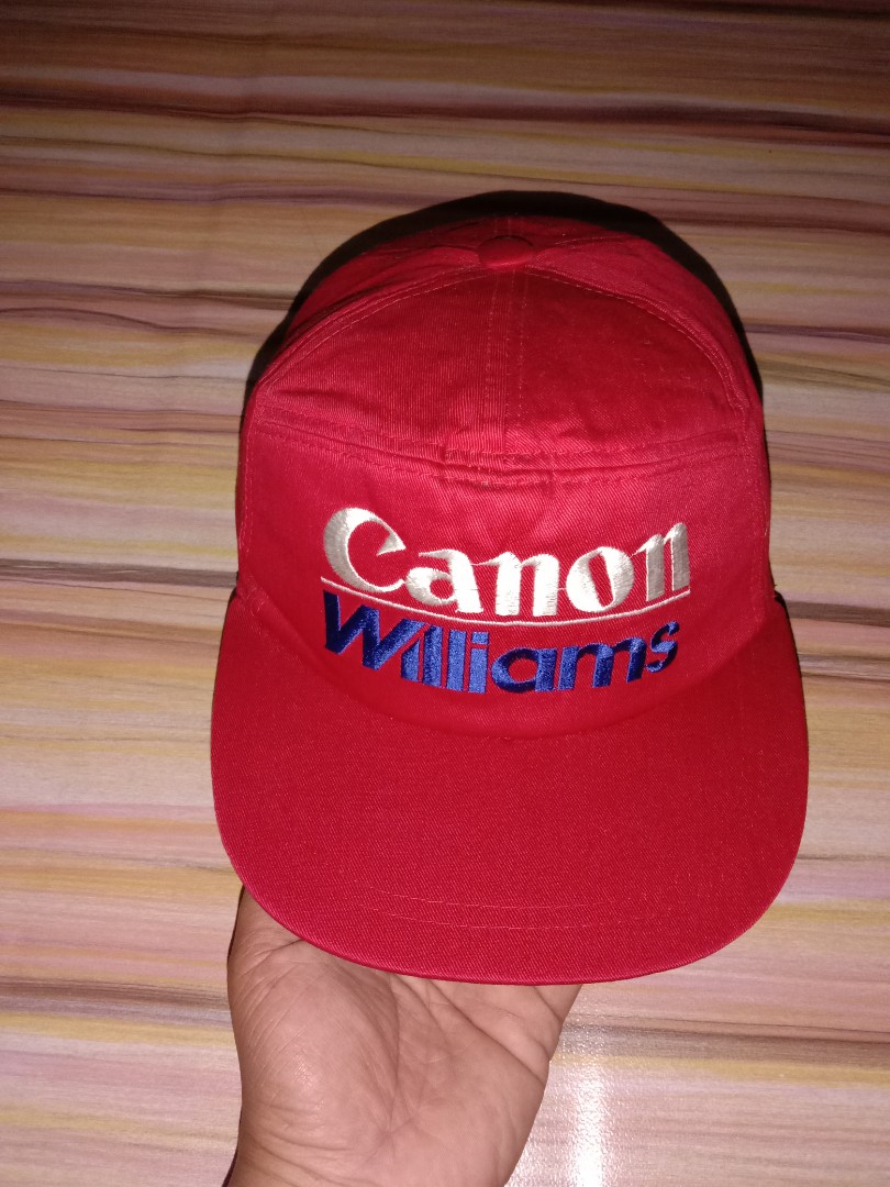 Vintage 80's CANON WILLIAMS Racing Team 7 Panel x Formula 1, Men's ...