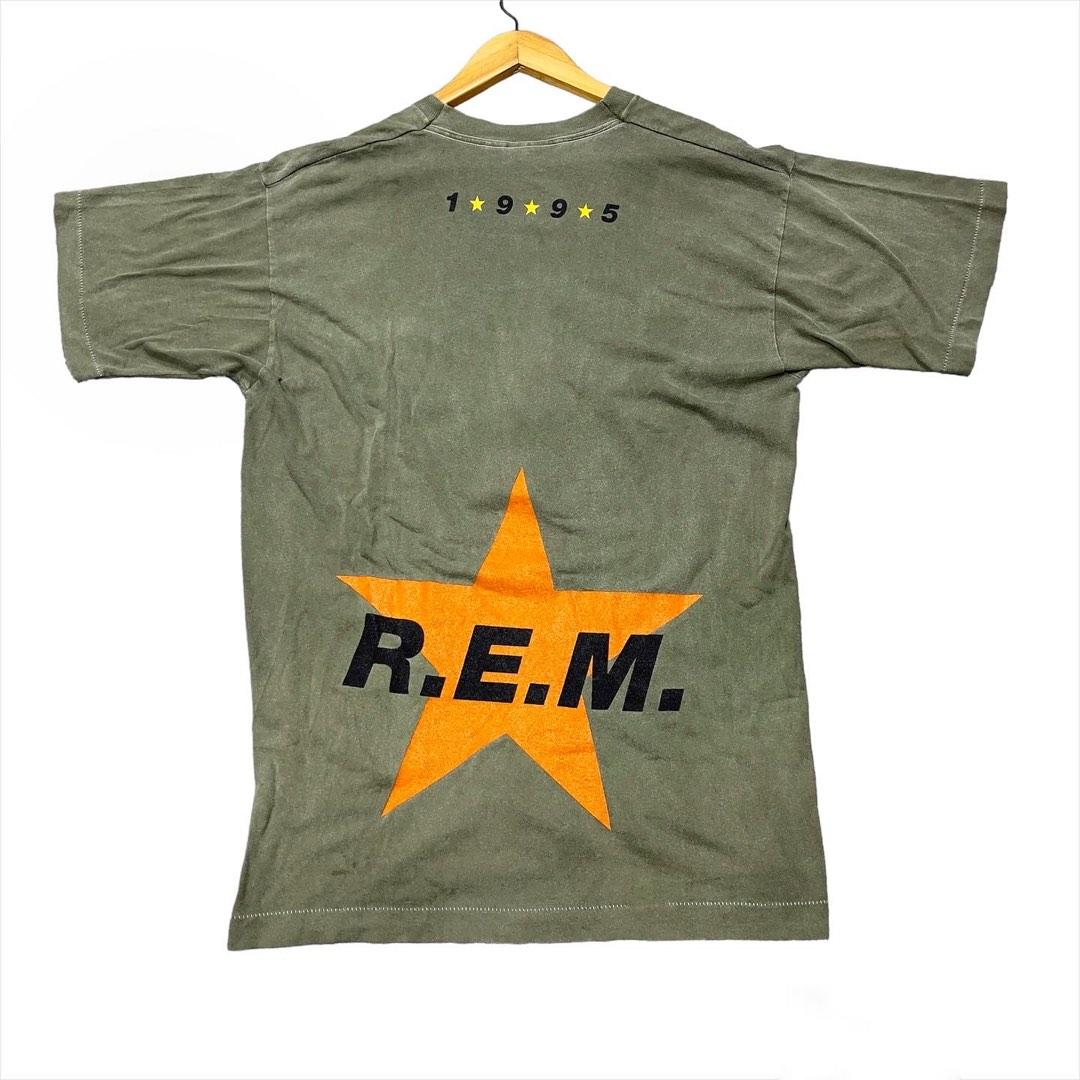 vintage 90s REM monstar tee, Men's Fashion, Tops & Sets, Tshirts & Polo ...