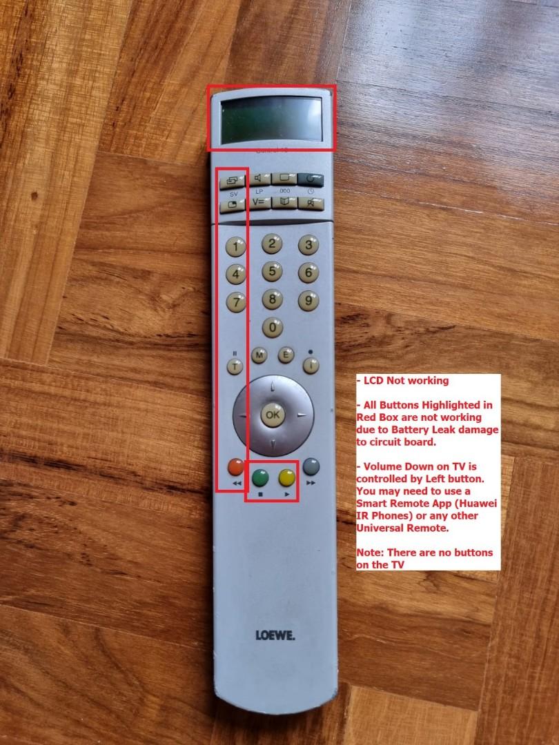 Vintage CRT TV Loewe Articos 32in, TV & Home Appliances, TV ...