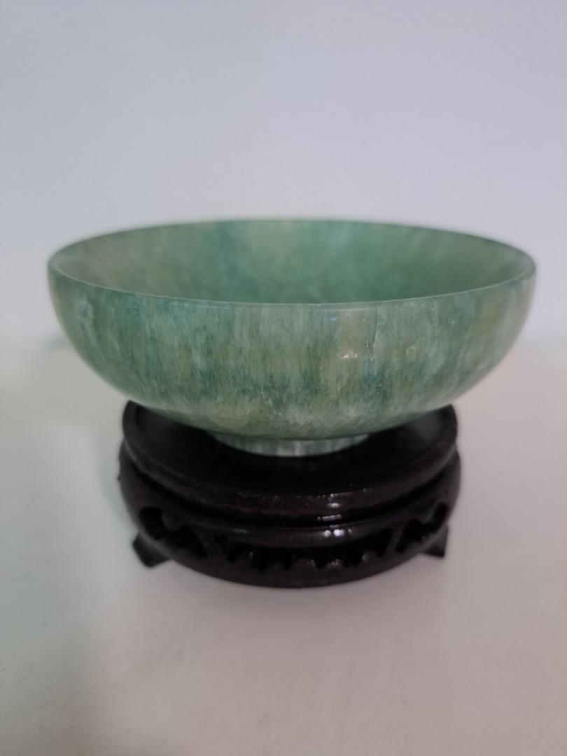 Vintage Jade Bowl, Hobbies & Toys, Memorabilia & Collectibles, Vintage ...
