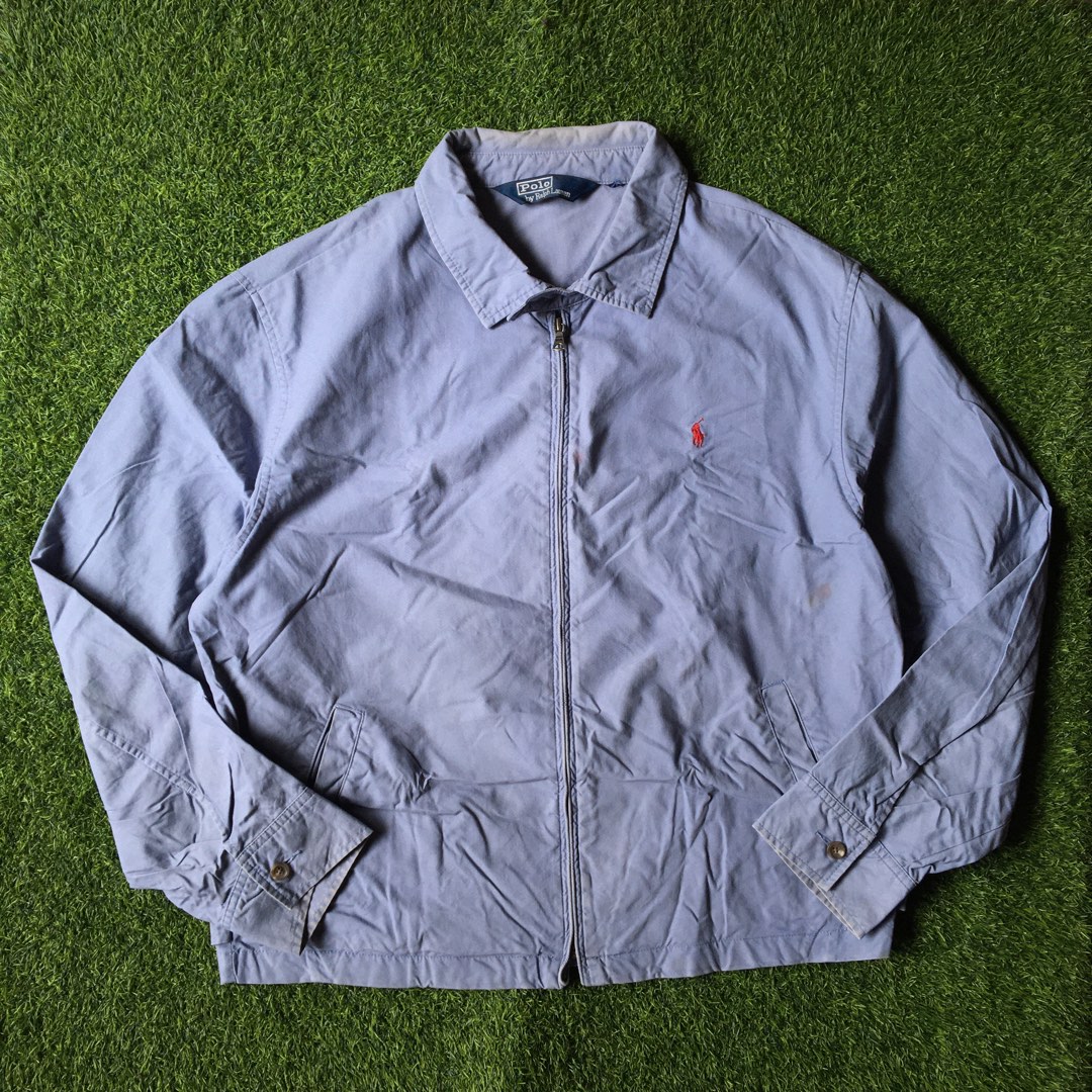 Vintage Ralph Lauren Polo Harrington Jacket, Men's Fashion, Coats ...