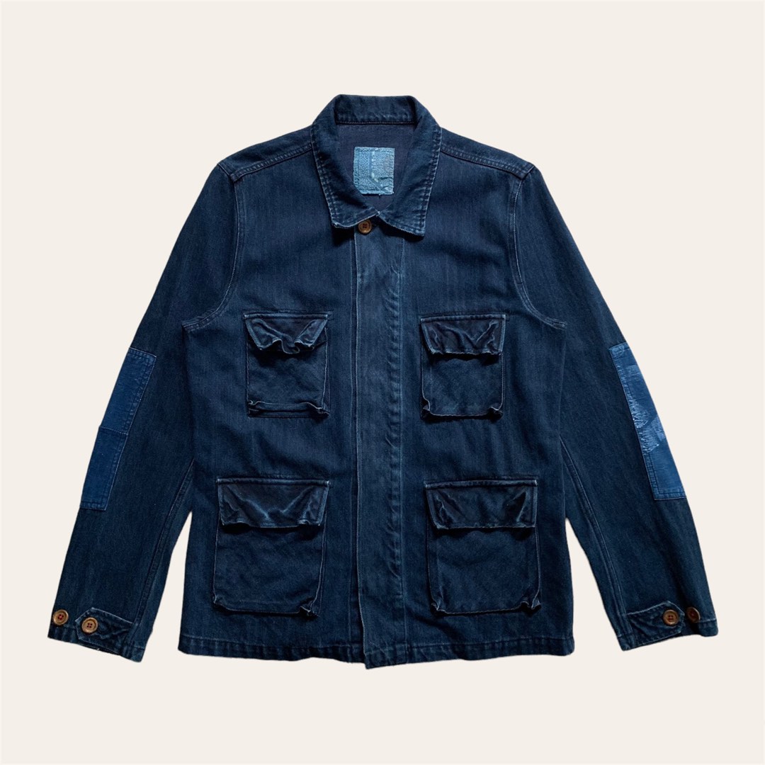 Visvim FW12 Indigo Camping Trailer Kilgore Kofu, Men's Fashion, Coats ...