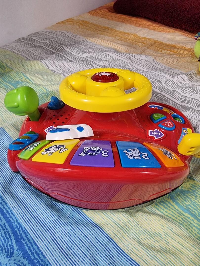 Vtech turn & learn driver tiny tot, Babies & Kids, Infant Playtime on ...