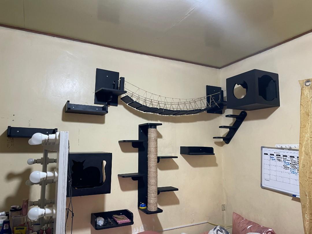 Wall-mounted cat playground, Pet Supplies, Homes & Other Pet ...