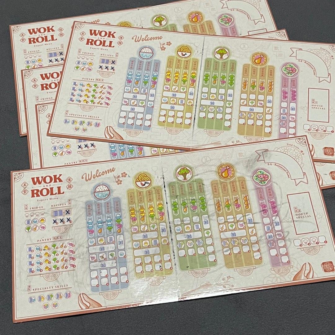 Wok & Roll Board Game, Hobbies & Toys, Toys & Games on Carousell