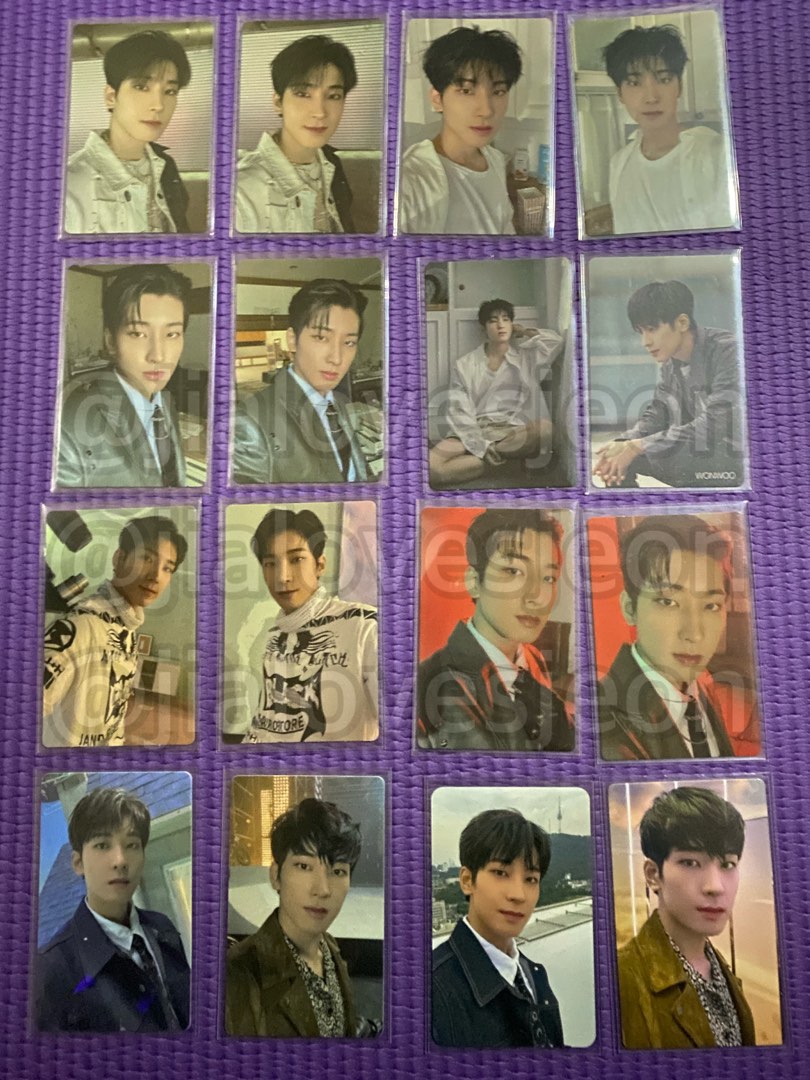 Wonwoo attacca pc set seventeen, Hobbies & Toys, Memorabilia ...