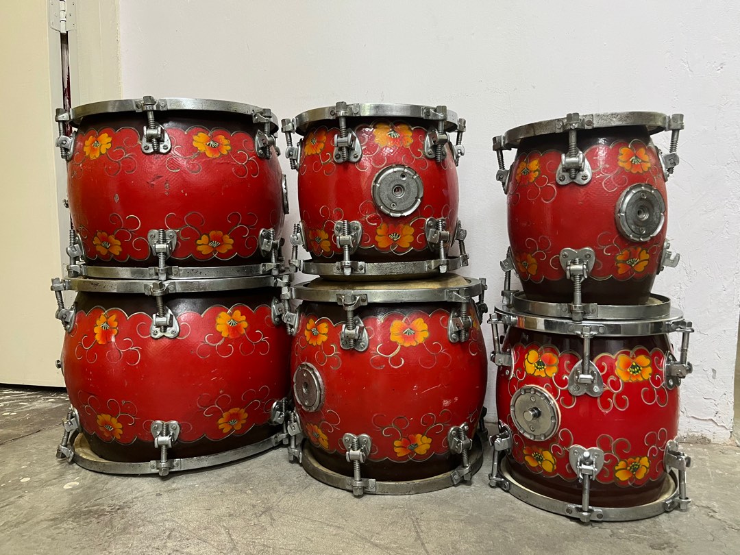 Wooden Chinese Paigu (Set of 6), Hobbies & Toys, Music & Media, Musical ...