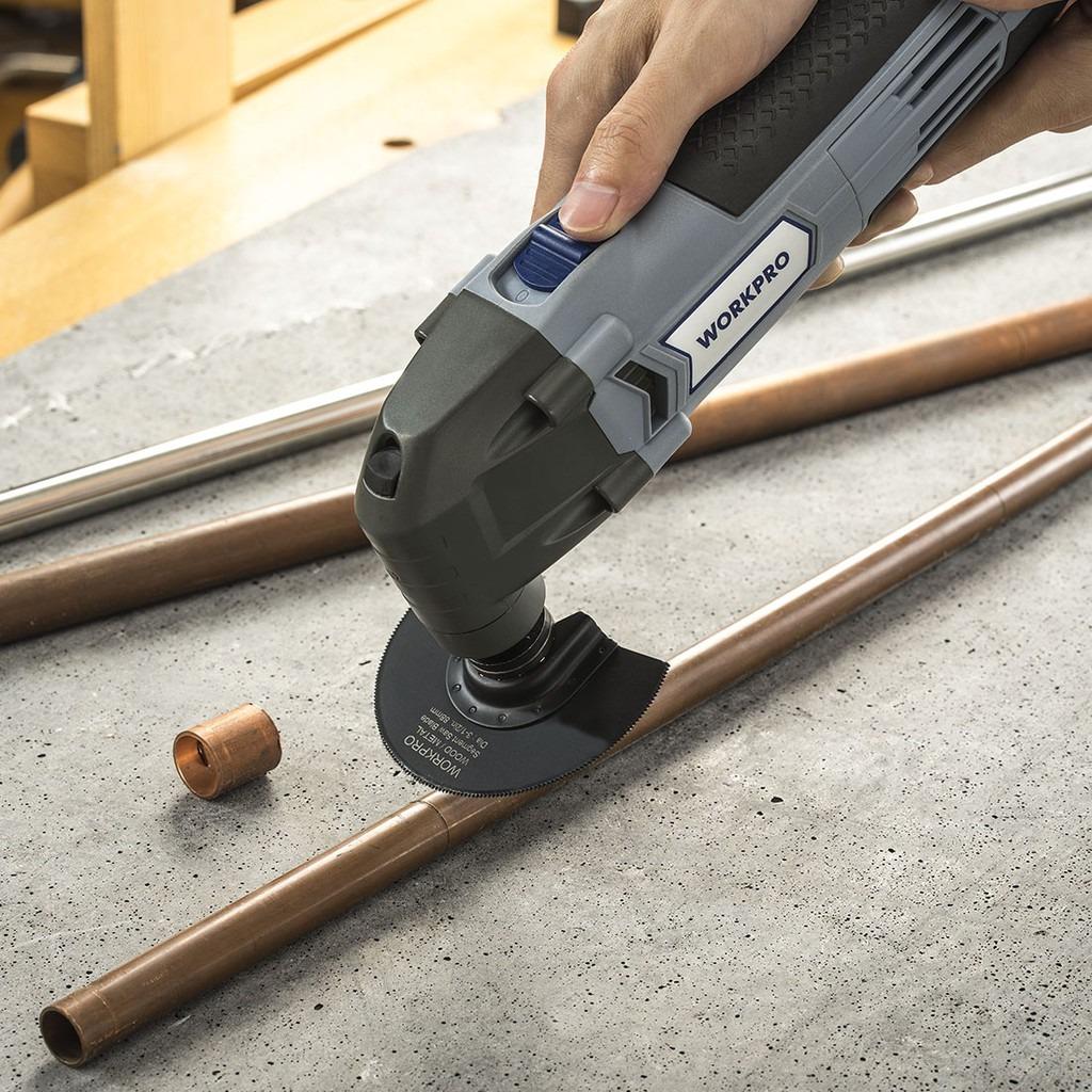 WORKPRO Multi-tool Set Multi-Purpose Electric Saw-Cut-Brush-Raw DIY ...