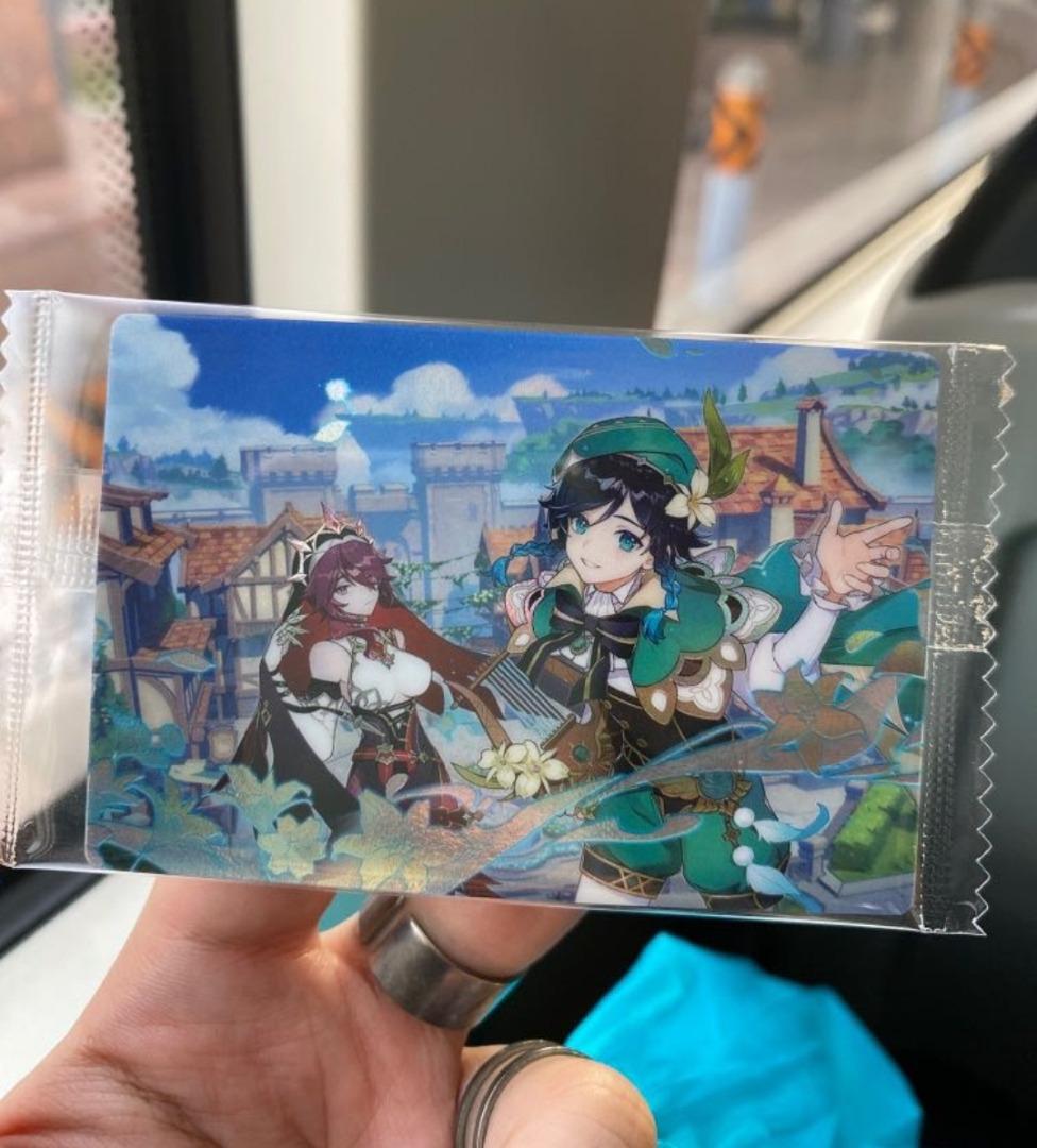 WTS Xiao Genshin metal cards, Hobbies & Toys, Stationery & Craft, Art ...