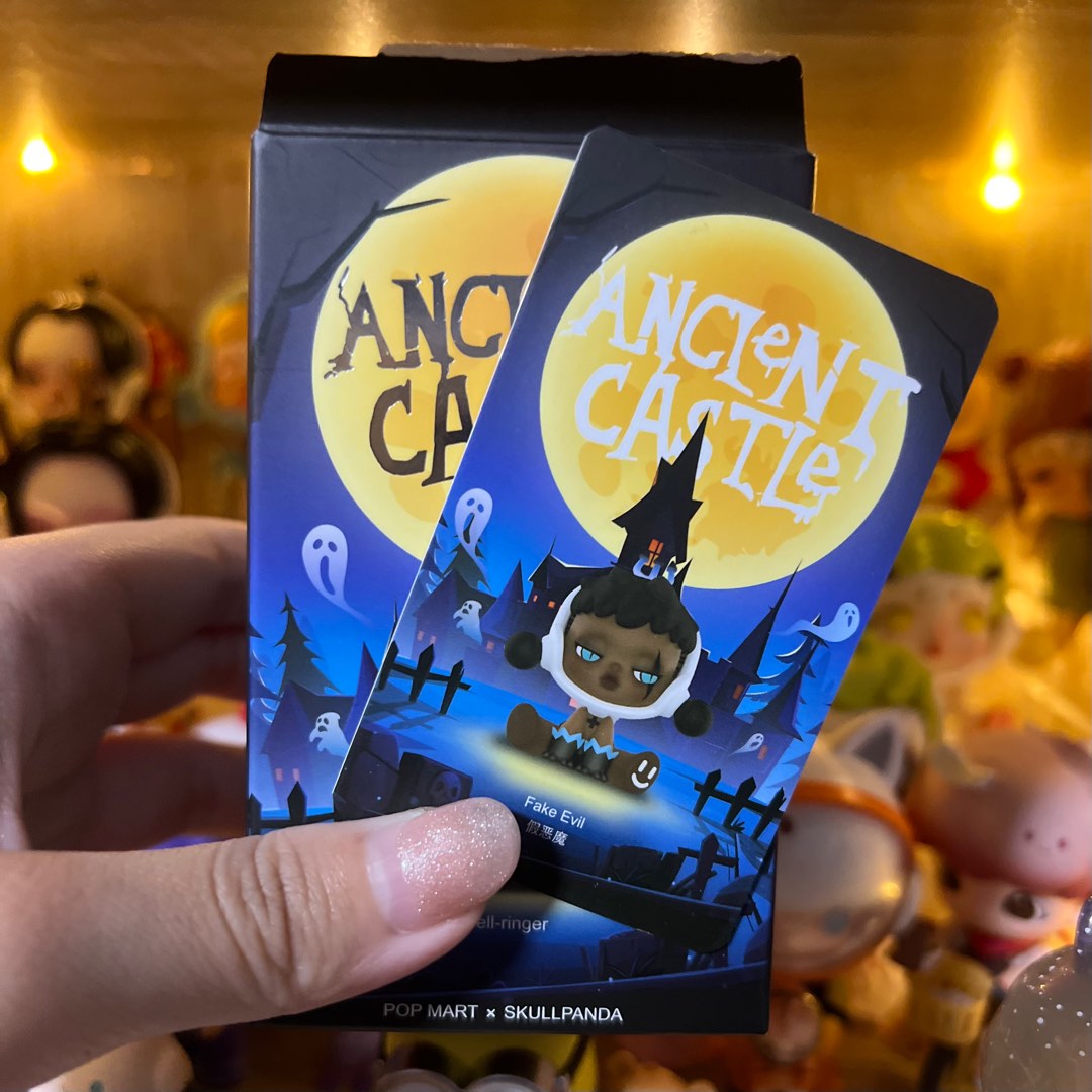 [wtt/wts] popmart skullpanda ancient castle - fake evil, Hobbies & Toys ...