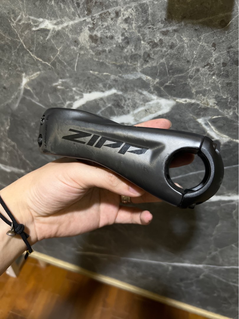 Zipp SL Sprint Carbon Stem 110mm -12 degree, Sports Equipment, Bicycles ...