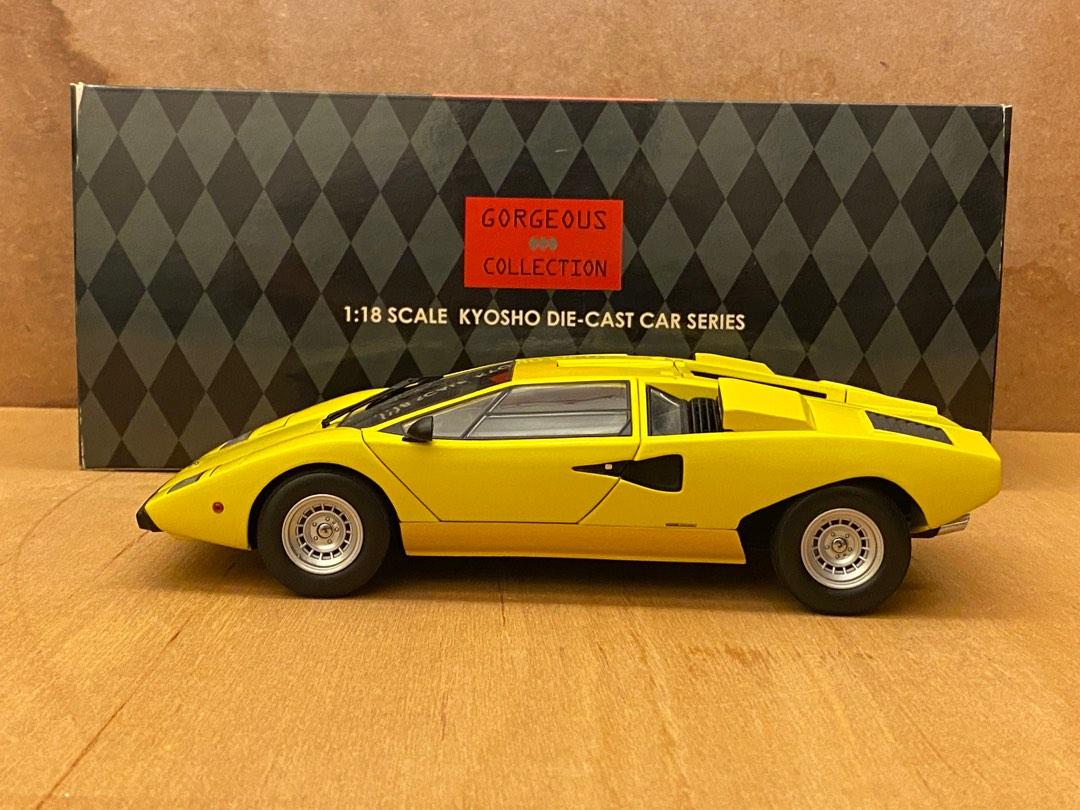 1/18 Kyosho Lamborghini LP400 countach, 興趣及遊戲, 玩具 & 遊戲類 - Carousell