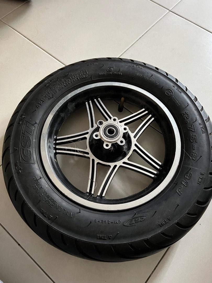 12 inch rim with 2.75 tyre & tube, Sports Equipment, PMDs, E-Scooters ...