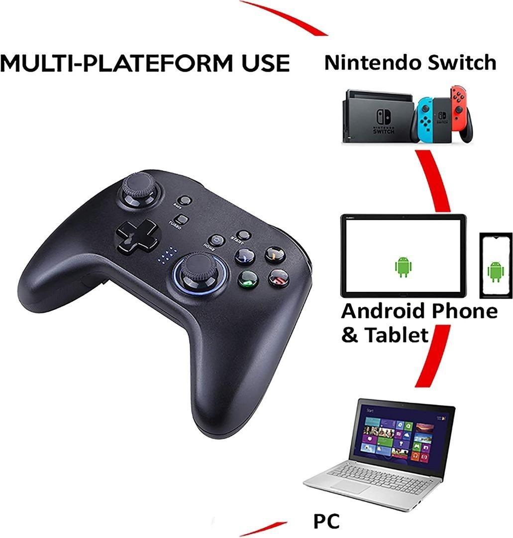[1966] Wireless Bluetooth Controller with Vibration, Gyroscope ...