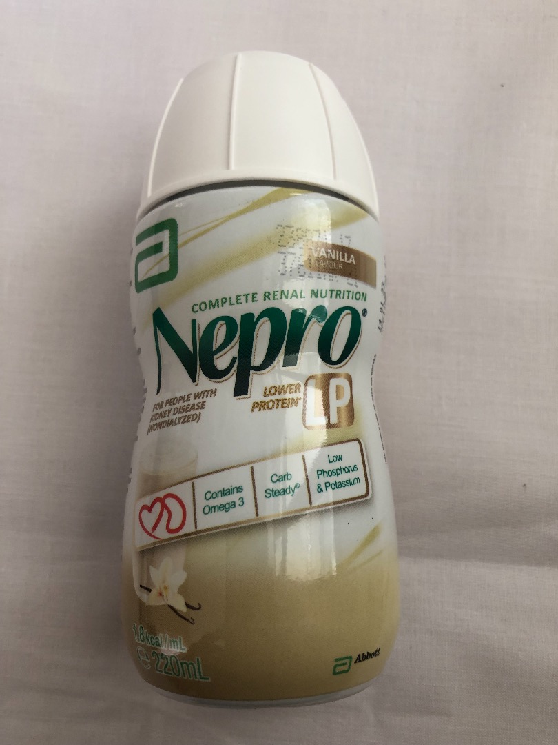 7 x Nepro Low Protein drinks expiring Jan 2023, Health & Nutrition ...