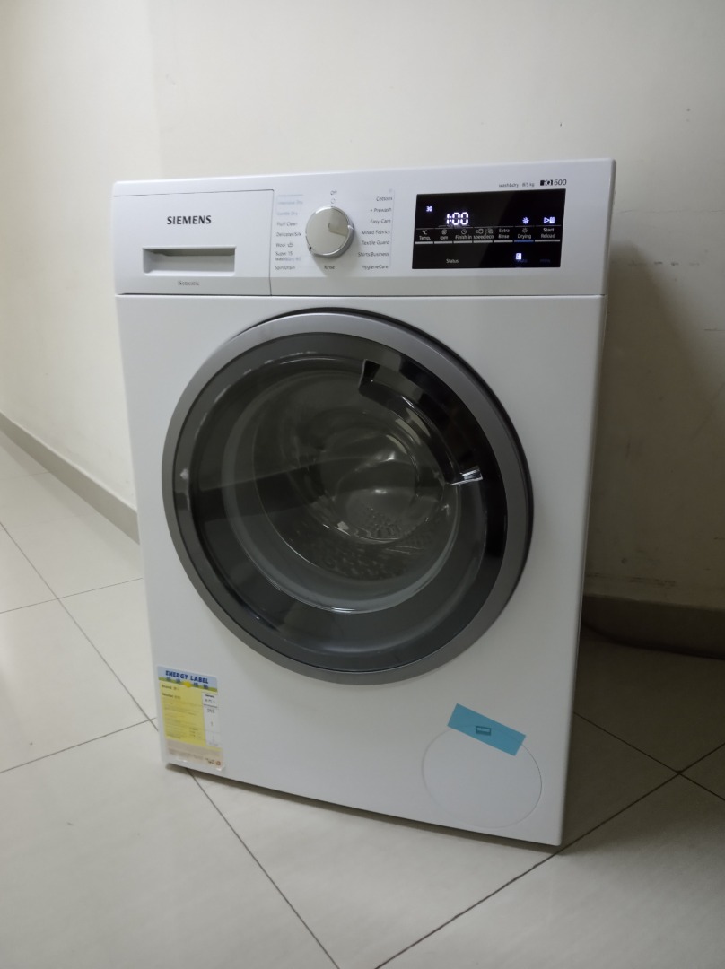 !8+5KG 1500轉! 西門子 洗衣機 乾衣機 變頻式 SIEMENS inverter washer dryer, 家庭電器, 洗衣機及乾衣機 - Carousell