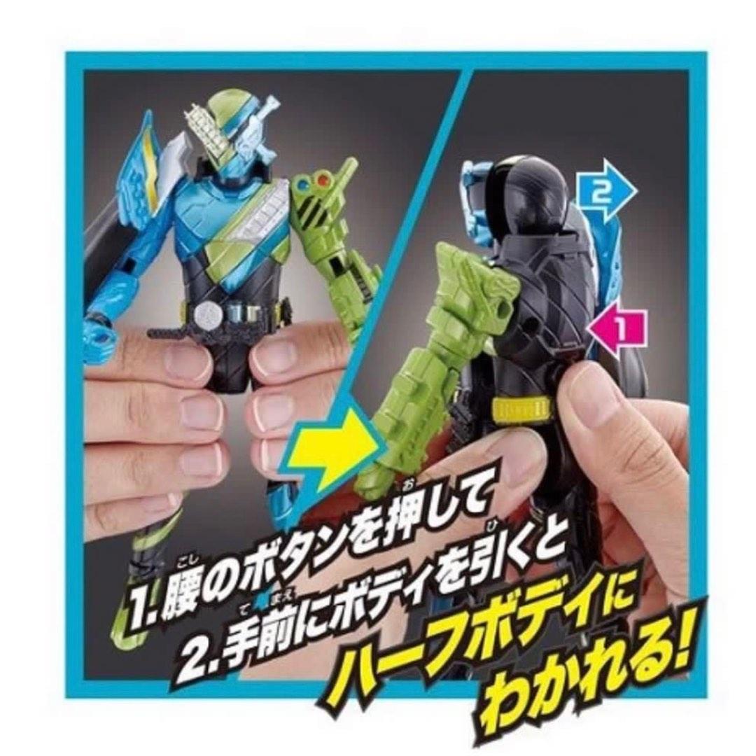 絕版 全新 BANDAI 幪面超人 KAMEN RIDER BUILD - BCR07 PIRATE TRAIN FORM (高度與 SHF ...