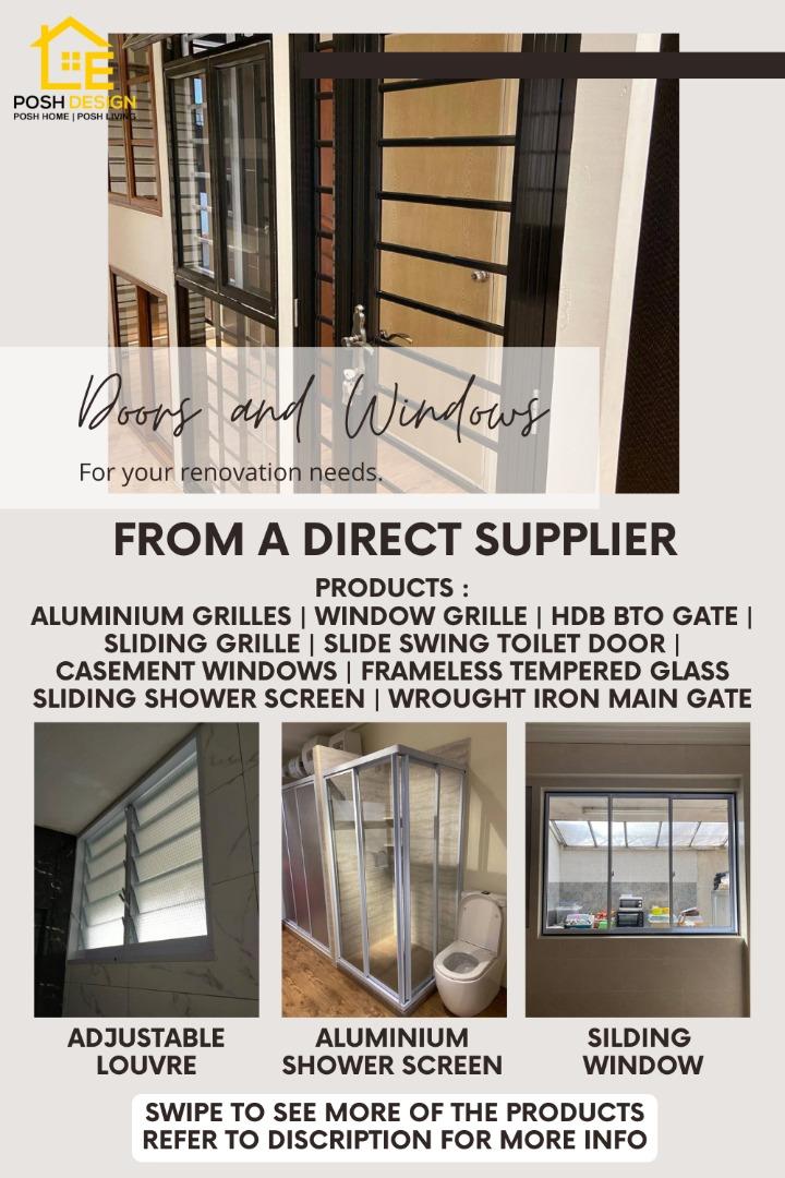 !! DIRECT SUPPLIER !! For your renovation needs | Aluminium Grilles ...