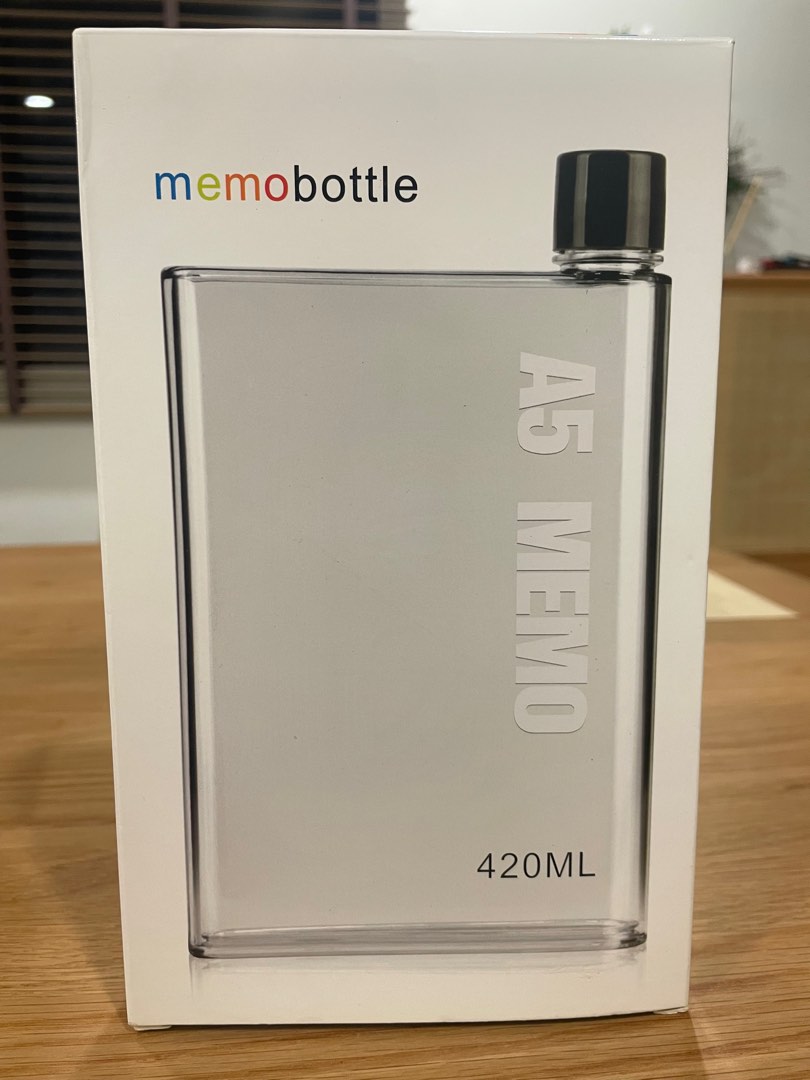 A5 memo bottle (slim), Furniture & Home Living, Kitchenware & Tableware ...