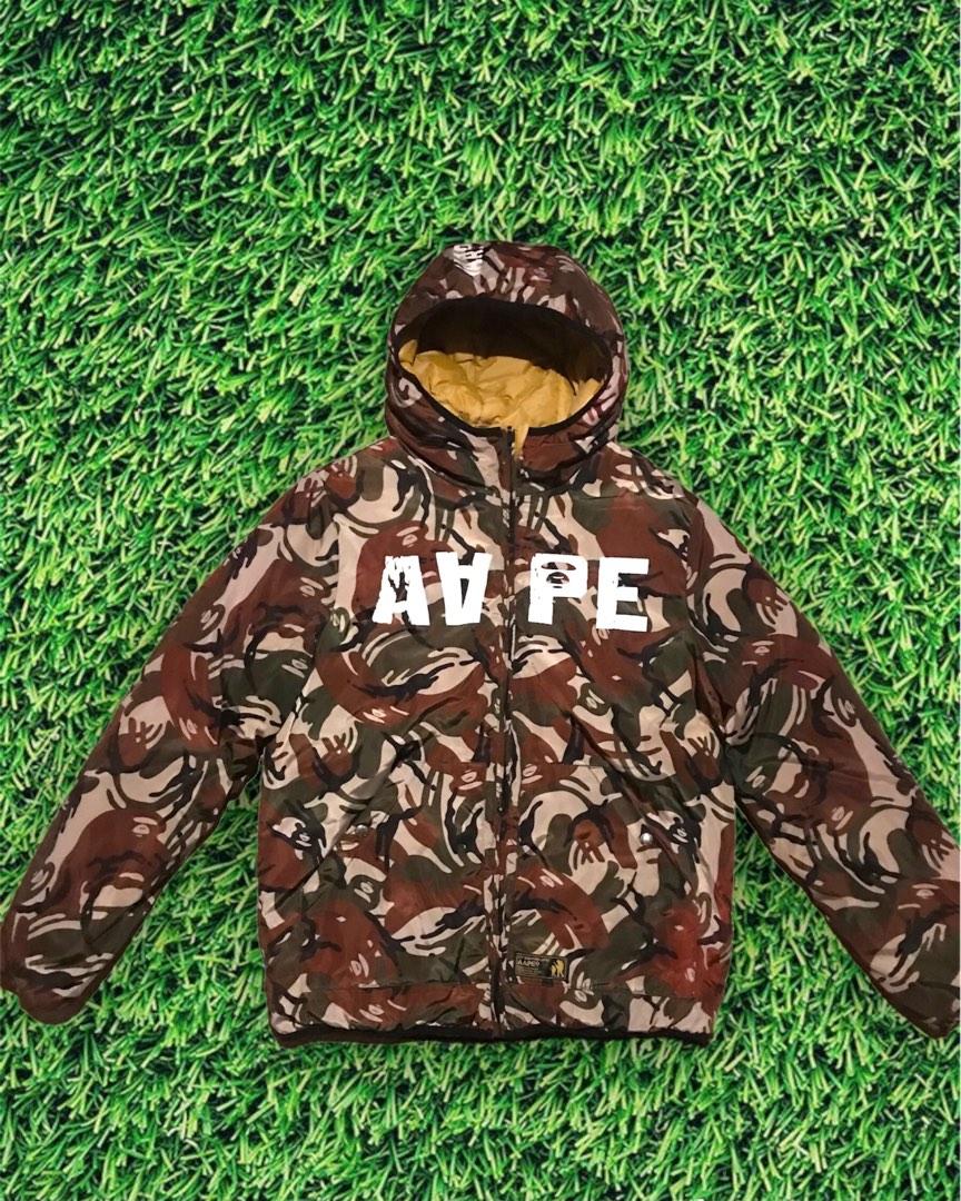 Aape Reversible Puffer Jacket, Women's Fashion, Coats, Jackets and ...