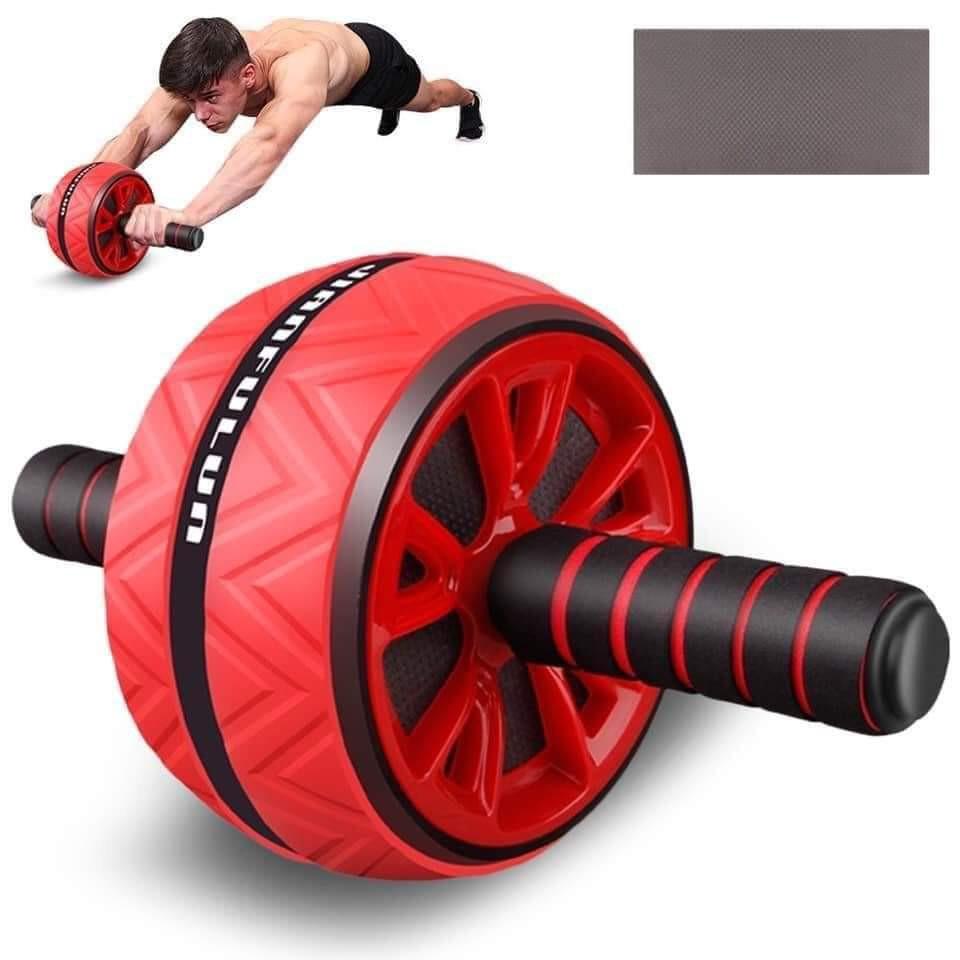 Abdominal Roller Exercise Wheel Fitness Equipment AB ROLLER, Sports ...