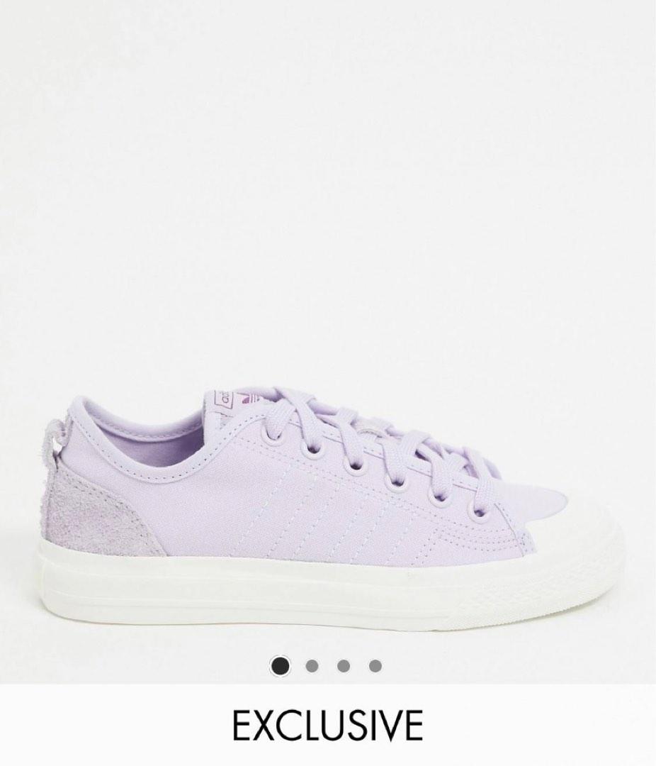 Adidas lilac trainers (authentic), Women's Fashion, Footwear, Sneakers ...