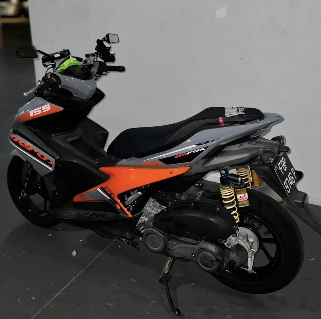 Aerox V1 Coverset, Motorcycles, Motorcycle Apparel on Carousell