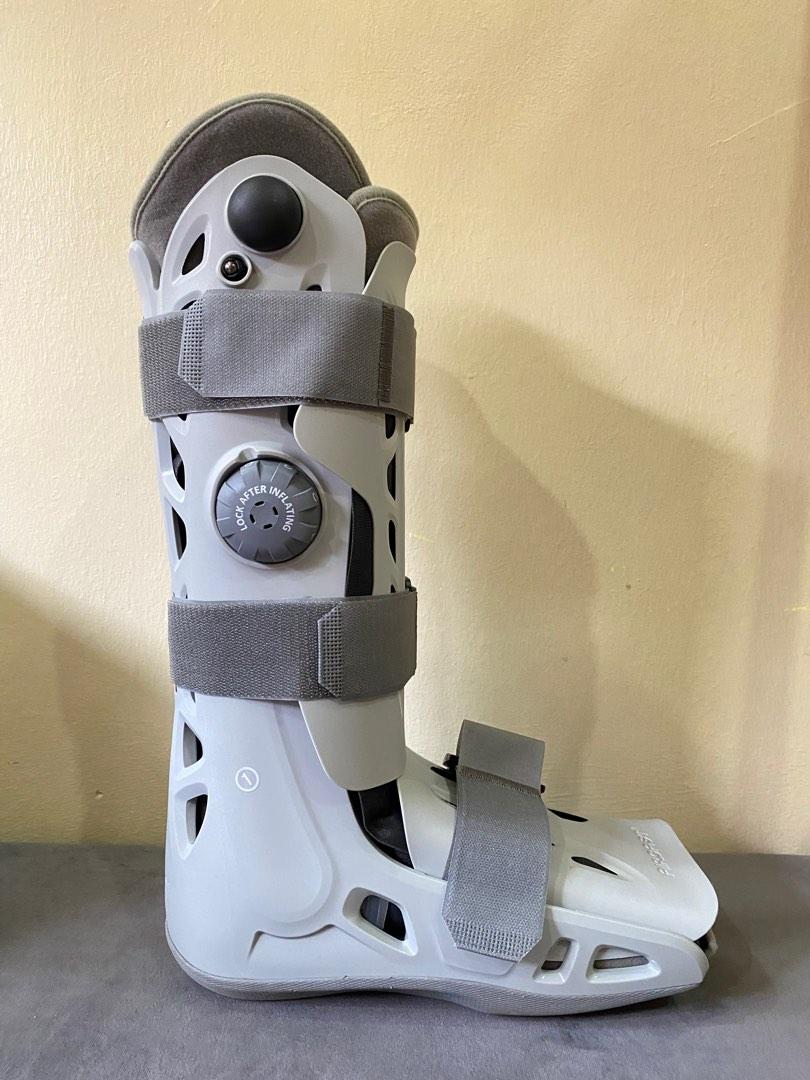 Aircast boots DJO Large Left leg, Health & Nutrition, Braces, Support ...
