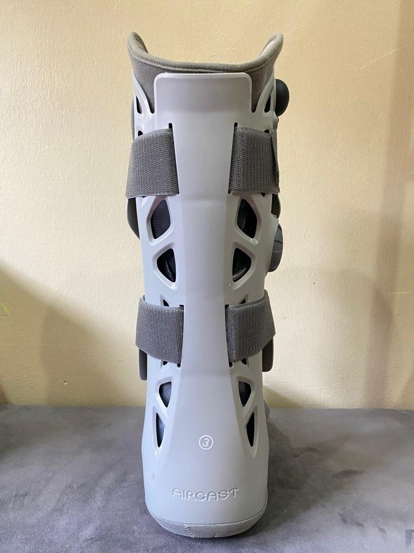 Aircast boots DJO Large Left leg, Health & Nutrition, Braces, Support ...