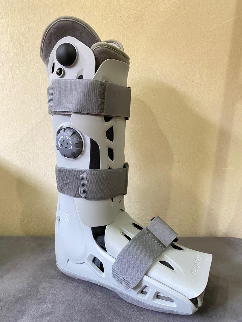 Aircast boots DJO Large Left leg, Health & Nutrition, Braces, Support ...