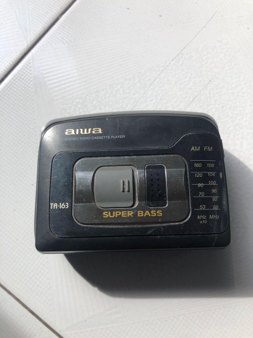 AIWA TA-163 WALKMAN, Audio, Portable Music Players on Carousell