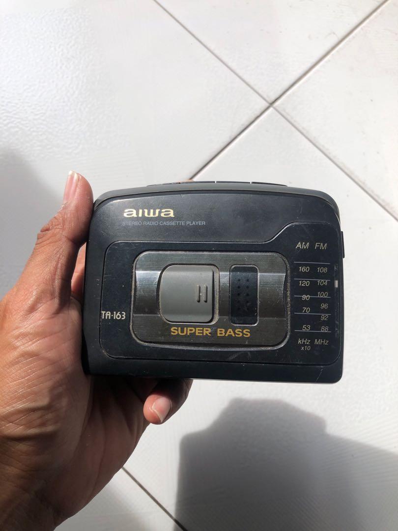 AIWA TA-163 WALKMAN, Audio, Portable Music Players on Carousell
