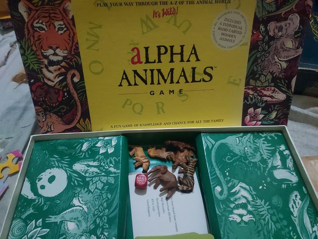 Alpha animals family board game, Hobbies & Toys, Toys & Games on Carousell