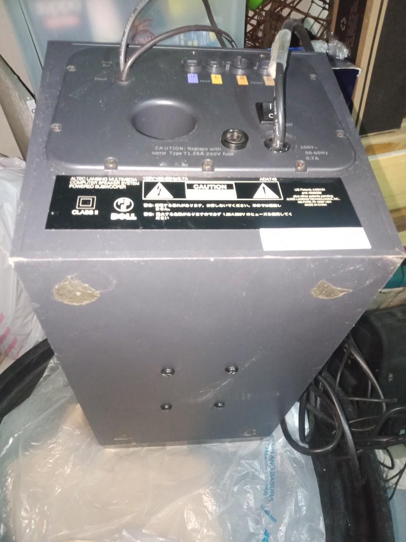 Altec Lansing Subwoofer, Audio, Soundbars, Speakers & Amplifiers on ...