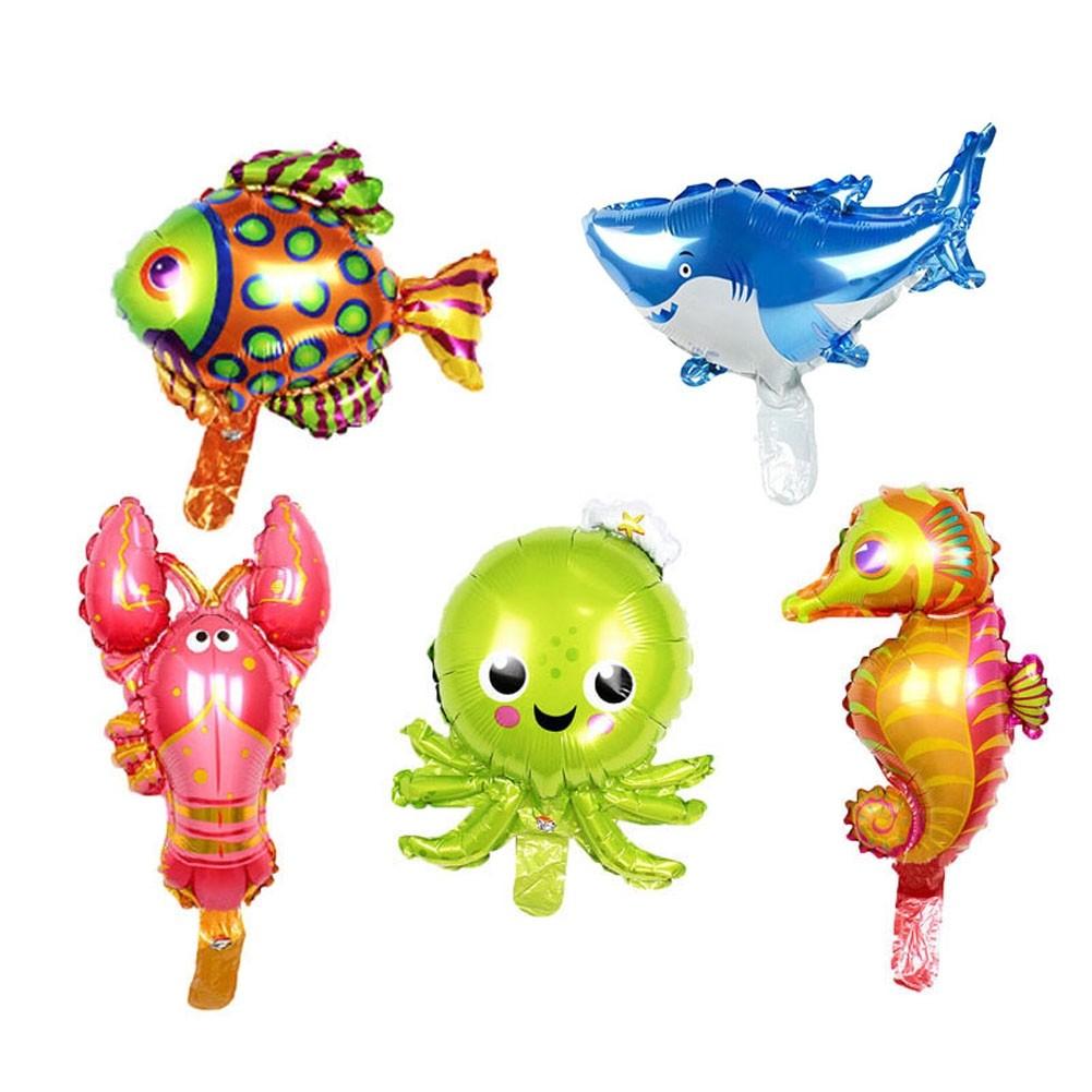 Aquarium sea life balloon Ocean animals aluminium foil balloon, Hobbies ...