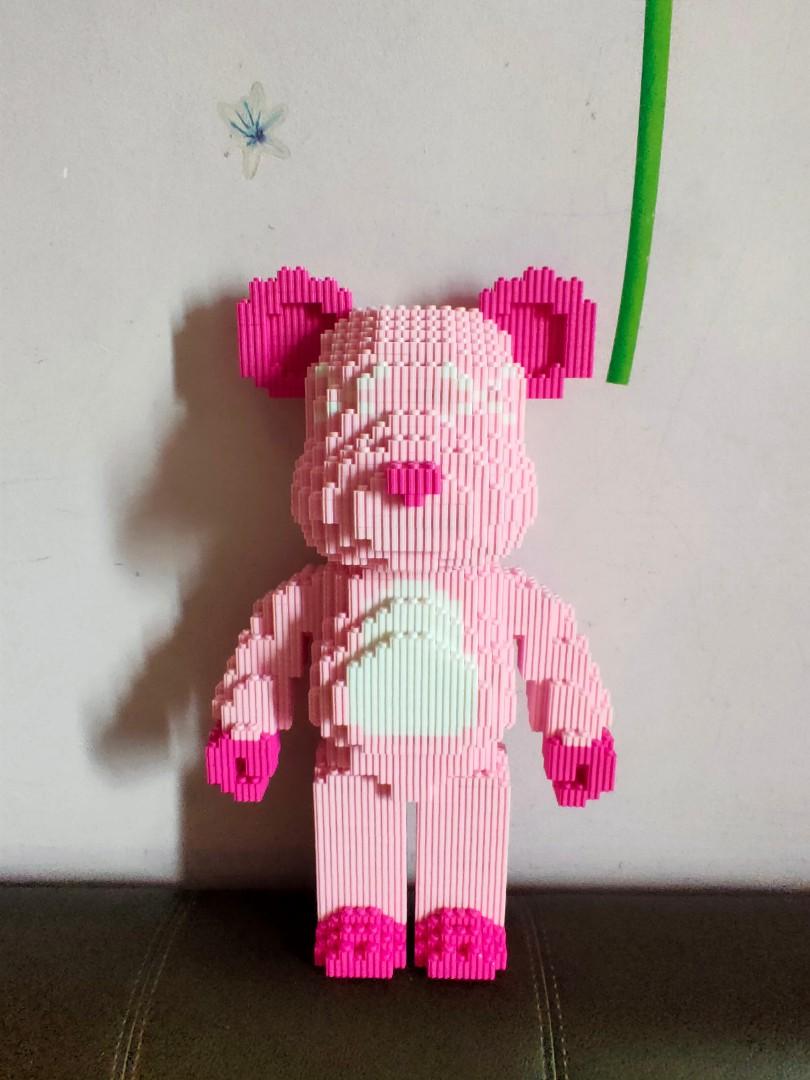 Valentine's Bear All Assembled Magic Block Bear Bricks, Hobbies & Toys ...